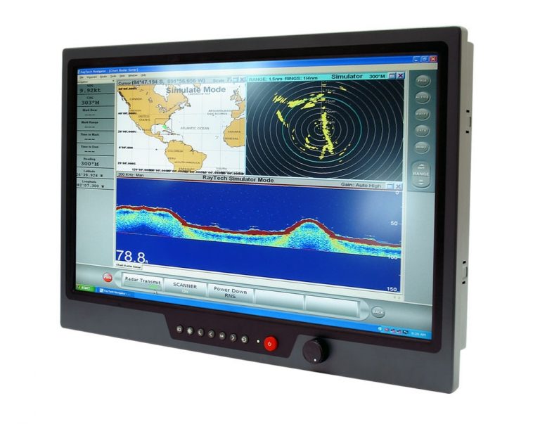 Marine Displays - Embedded Technologies Sunlight Readable Monitors